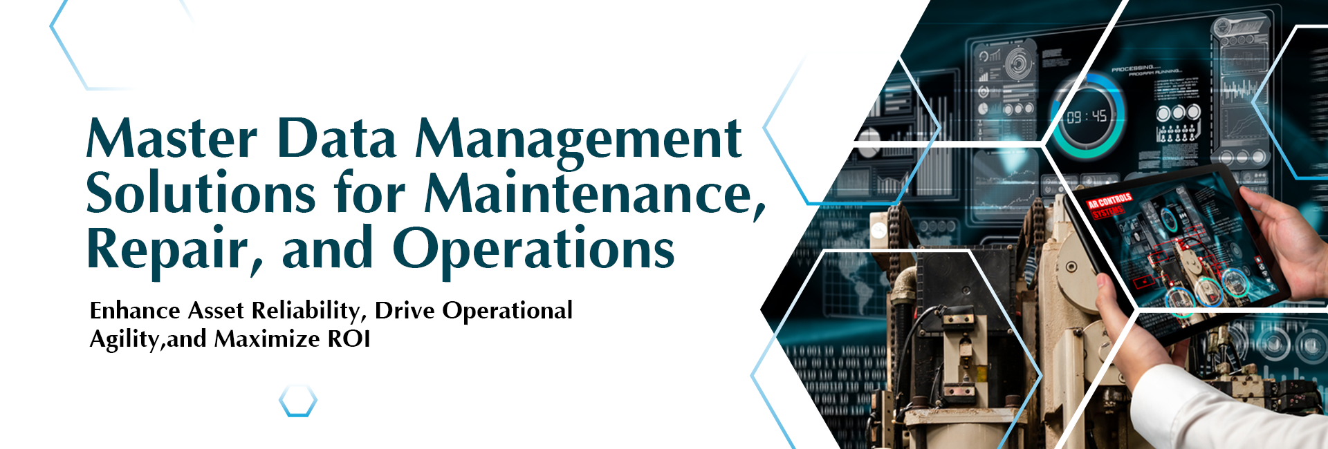 Master Data Management Solutions for Maintenance, Repair, and Operations